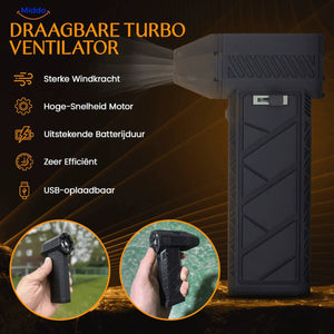 TurboJet Pro™ - Krachtige Luchtblazer voor Thuis, Auto en Werk! – Middo