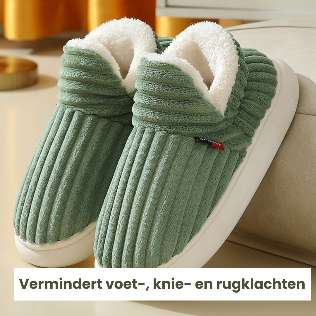 CozyComfort™ Winter Sloffen | Warm, Comfortabel en Therapeutisch – Middo