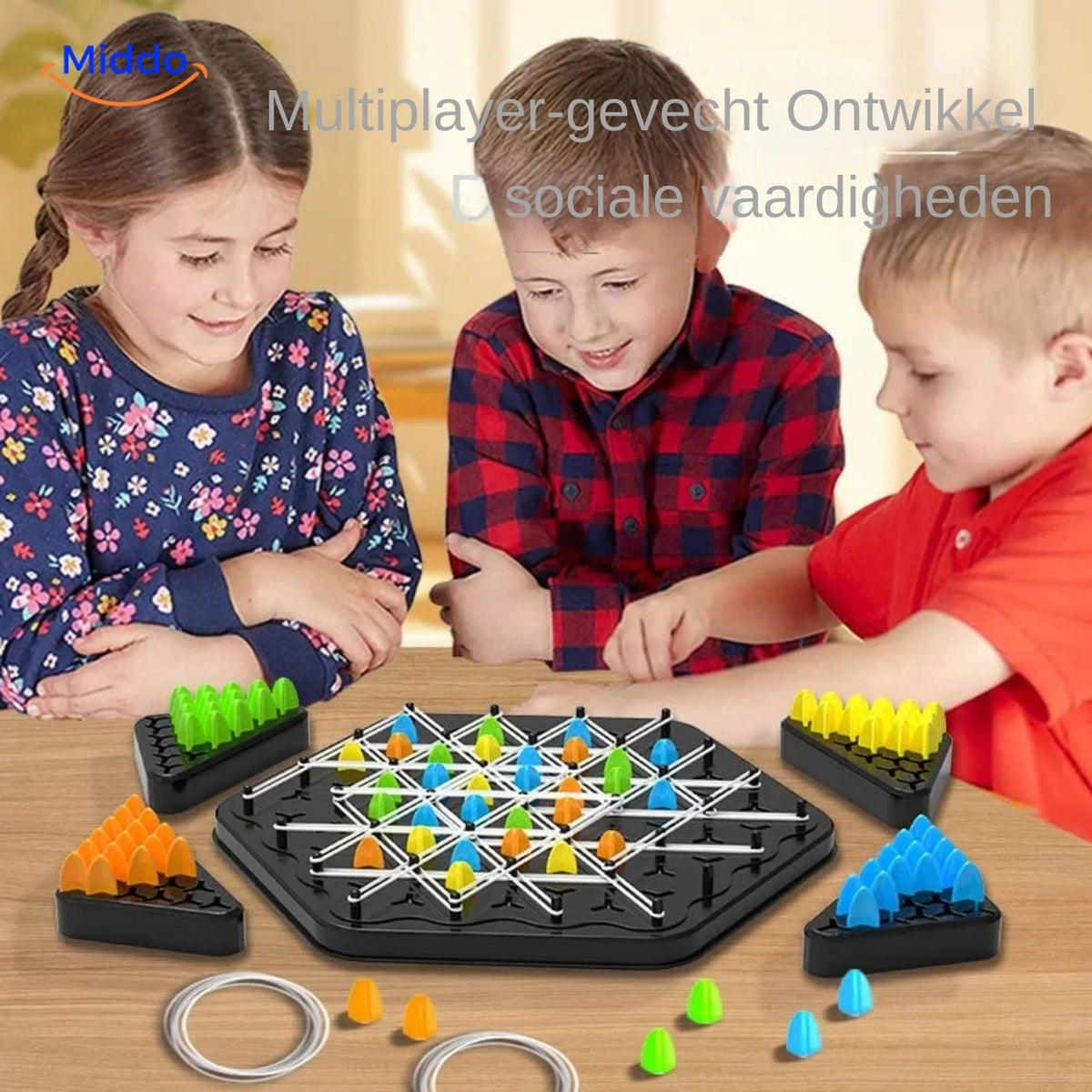 BrainFlex™ Schaak | Strategie, Precisie & Familieplezier! – Middo